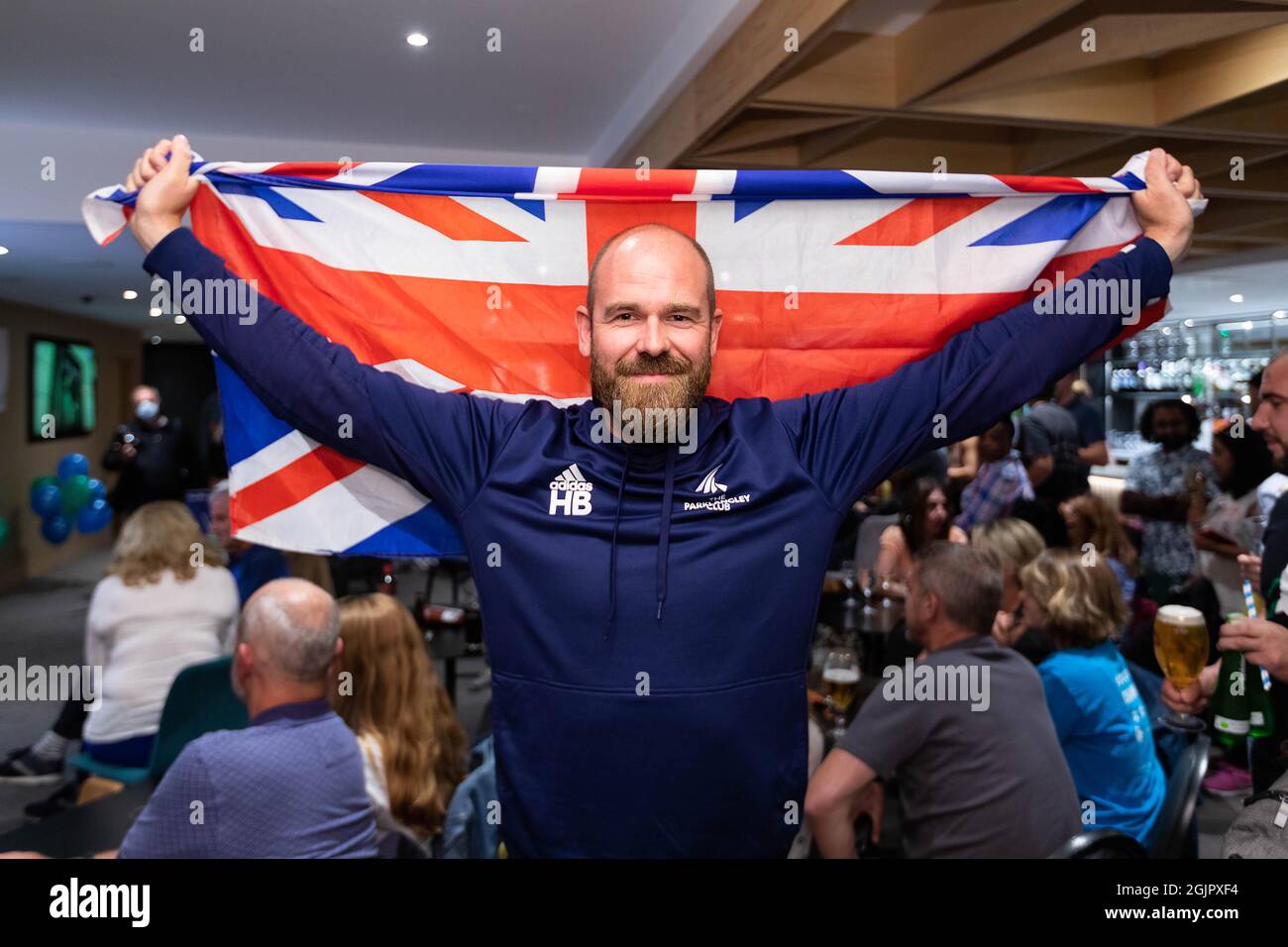Harry Bushnell, coach to Emma Raducanu aged 6-10 at the Parklangley ...