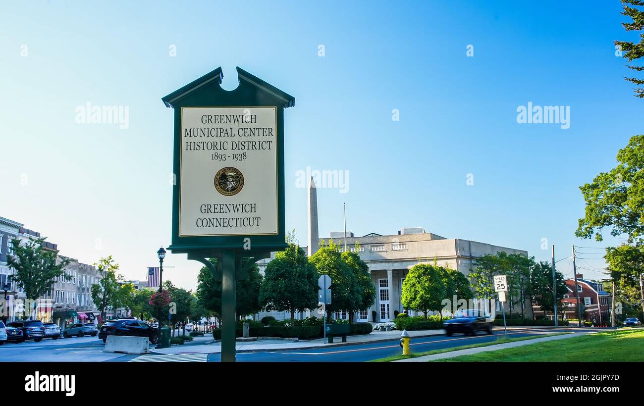 Historic district sign hi-res stock photography and images - Alamy