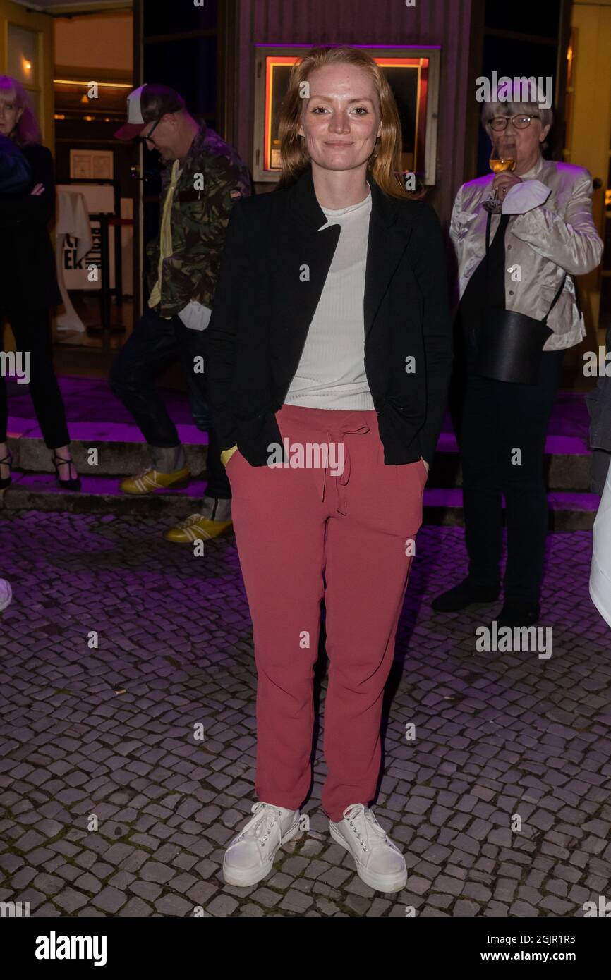 Berlin, Germany. 11th Sep, 2021. Janina Stopper, actress, attends the ...
