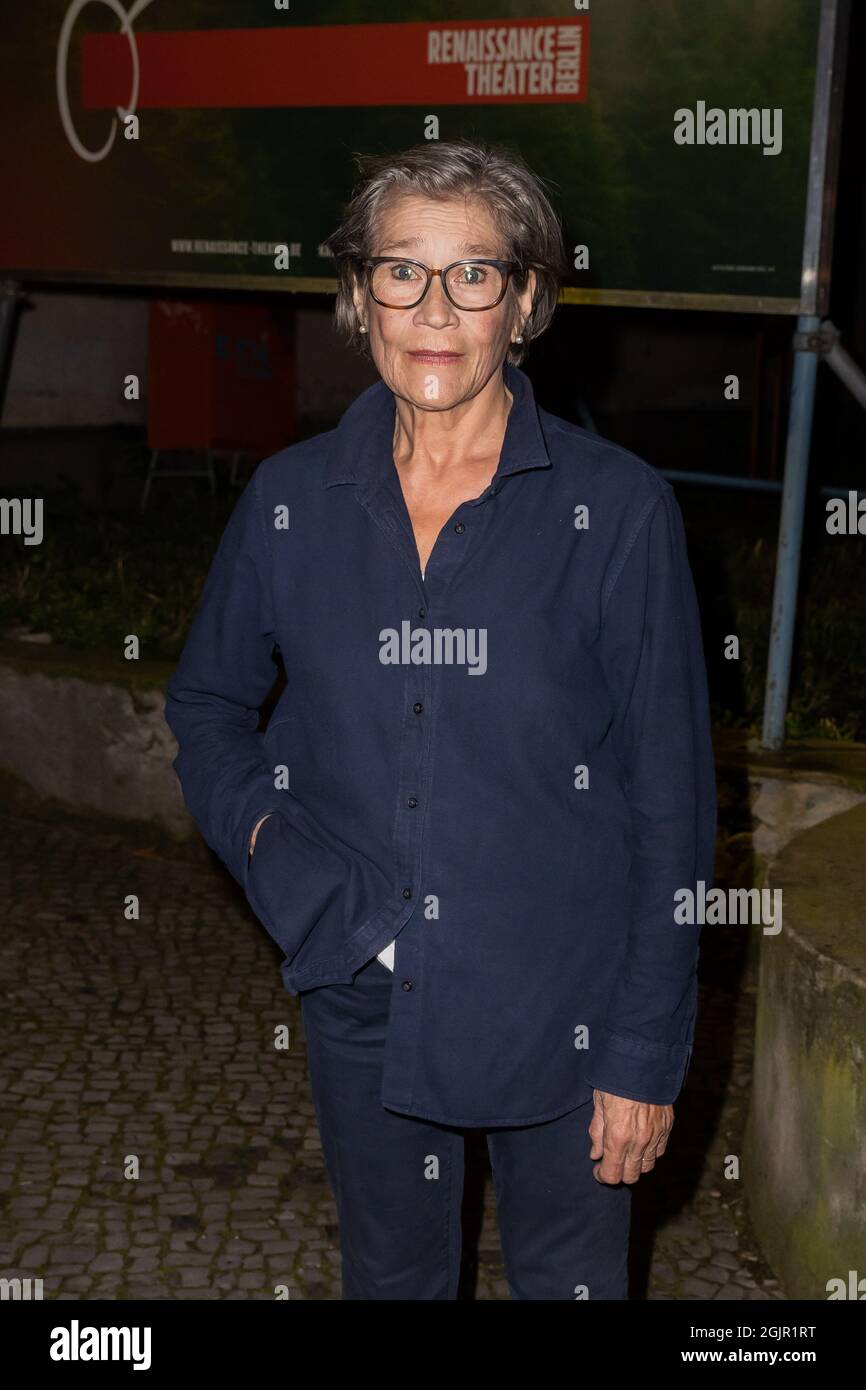 Berlin, Germany. 11th Sep, 2021. Tina Engel, actress, attends the ...