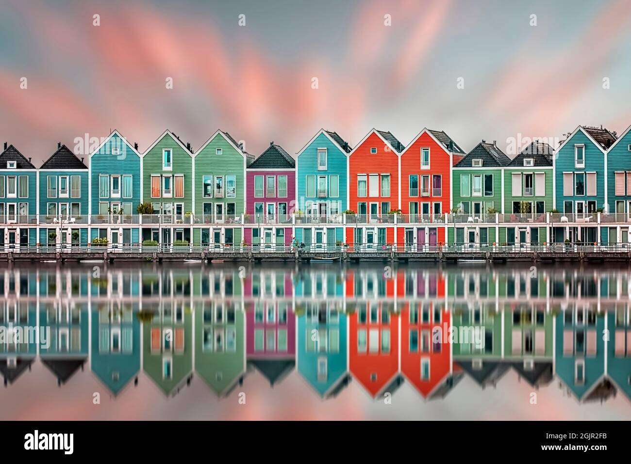 Colorful Utrecht Architecture High Resolution Stock Photography and ...