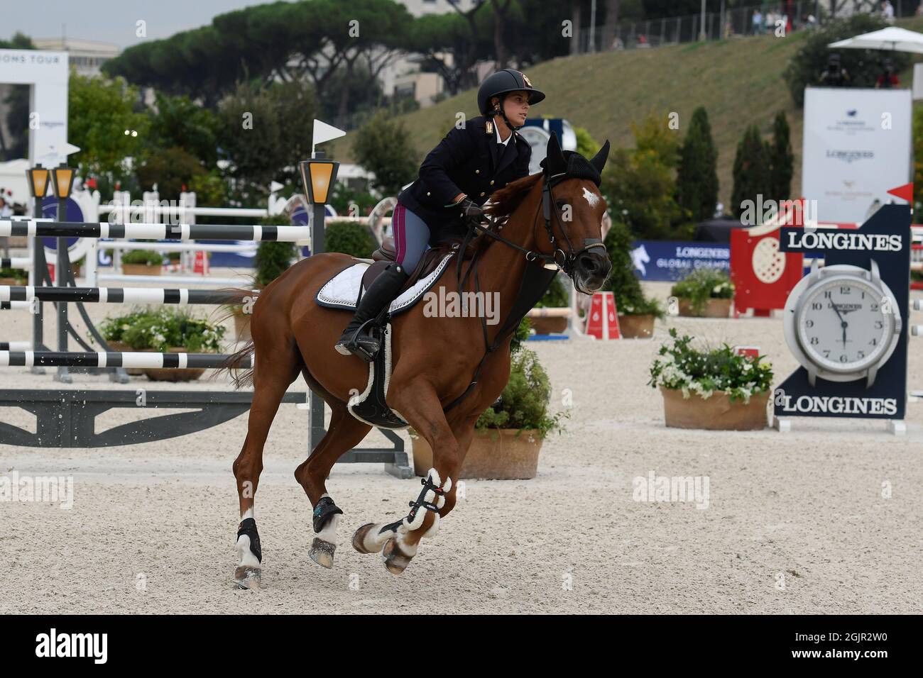 Circo Massimo Stadium Rome, Italy. 10th Sep, 2021. Longines Global ...
