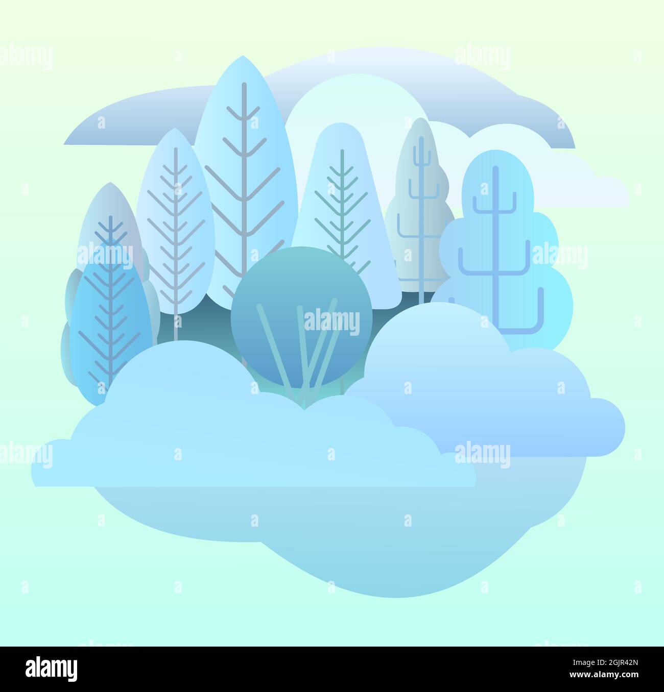 Vector landscape images hi-res stock photography and images - Alamy