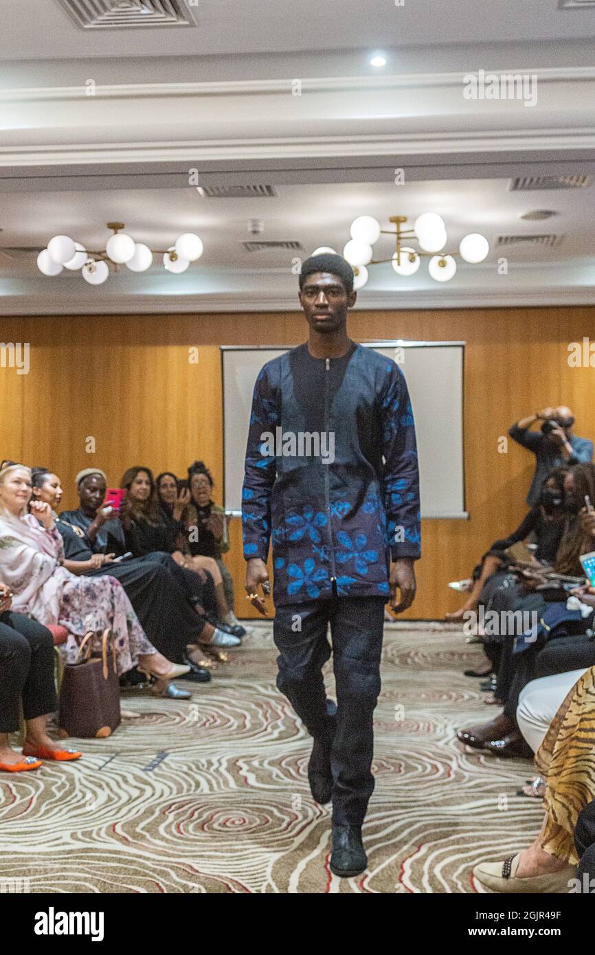 London, UK. 11th Sep, 2021. Nigerian Couturier Ade Bakare Celebrates ...