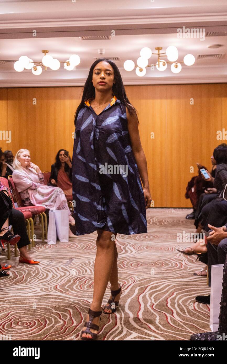 London, UK. 11th Sep, 2021. Nigerian Couturier Ade Bakare Celebrates ...