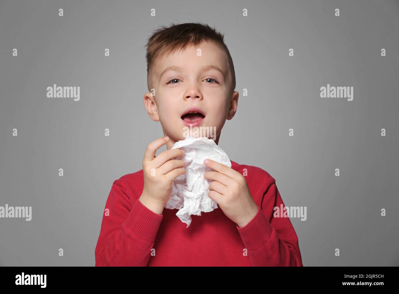 Kid Sneezing