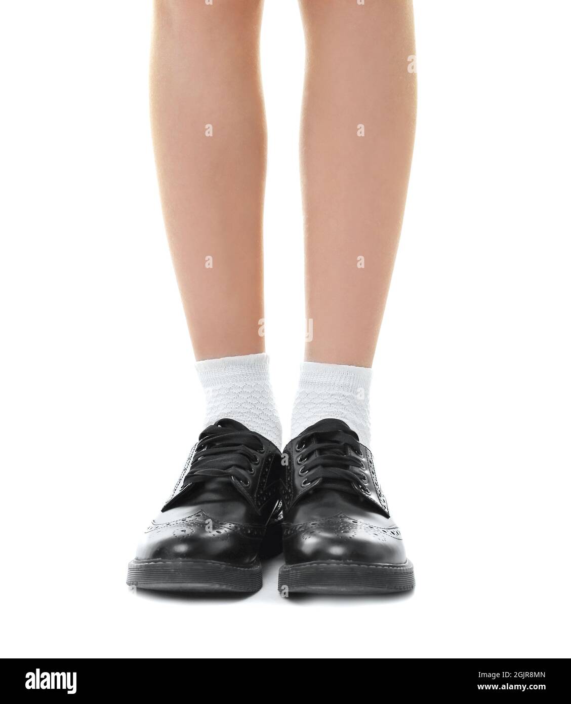 High school uniform girl legs hi-res stock photography and images - Alamy