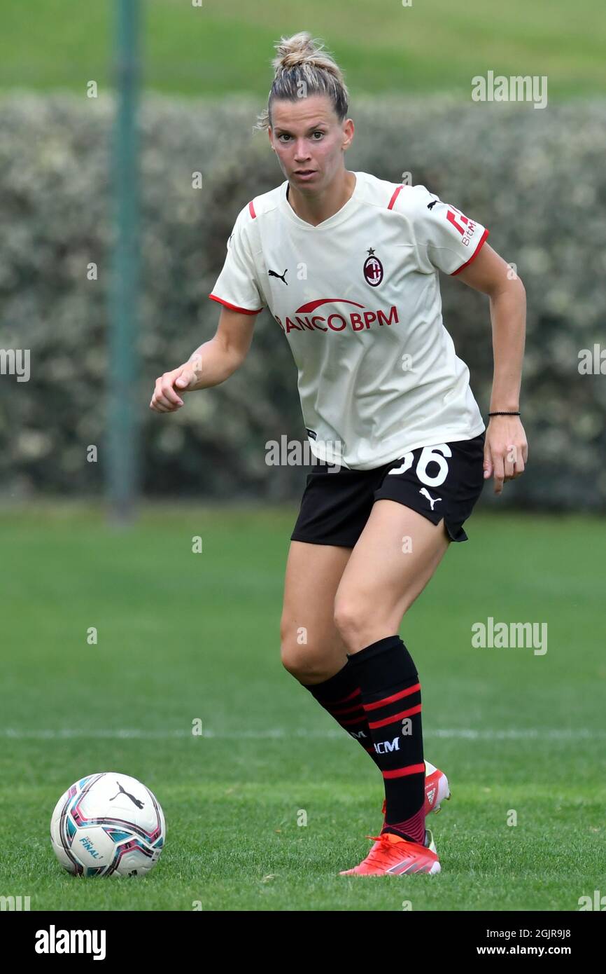 Rome, Lazio. 11th Sep, 2021. Laura Agard of Milan during the Serie A ...