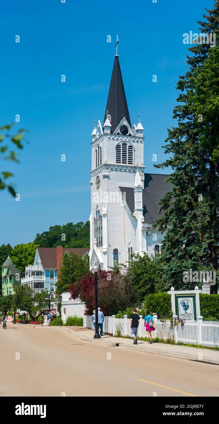Mackinac island history hi-res stock photography and images - Alamy