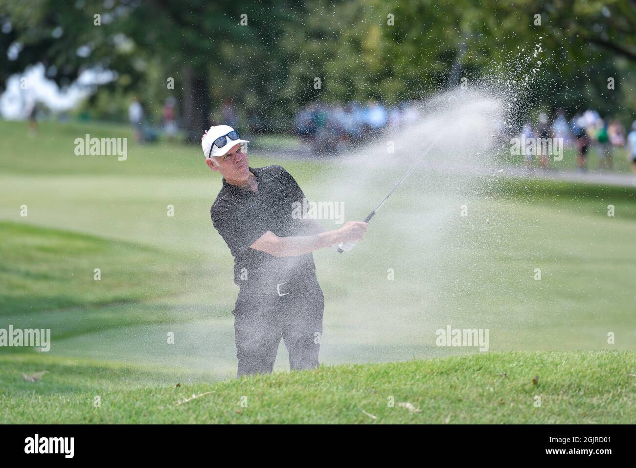 September 11, 2021: Jay Delsing from Chesterfield Missouri hits out of ...