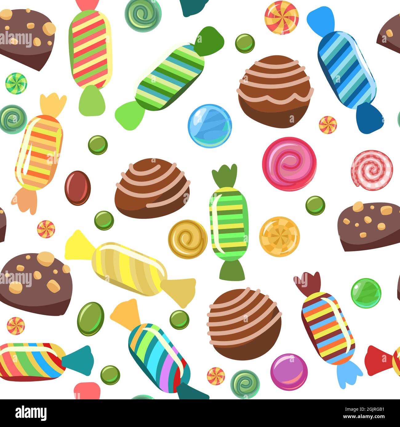 Sweets with hazelnuts. Nuts. Assorted chocolate dessert. Candy caramel ...