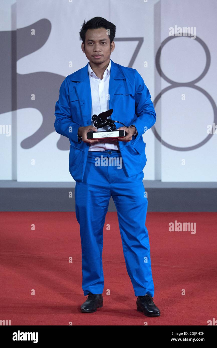 Director Neang Kavich receives the Best Actor Orizzonti Award on behalf ...