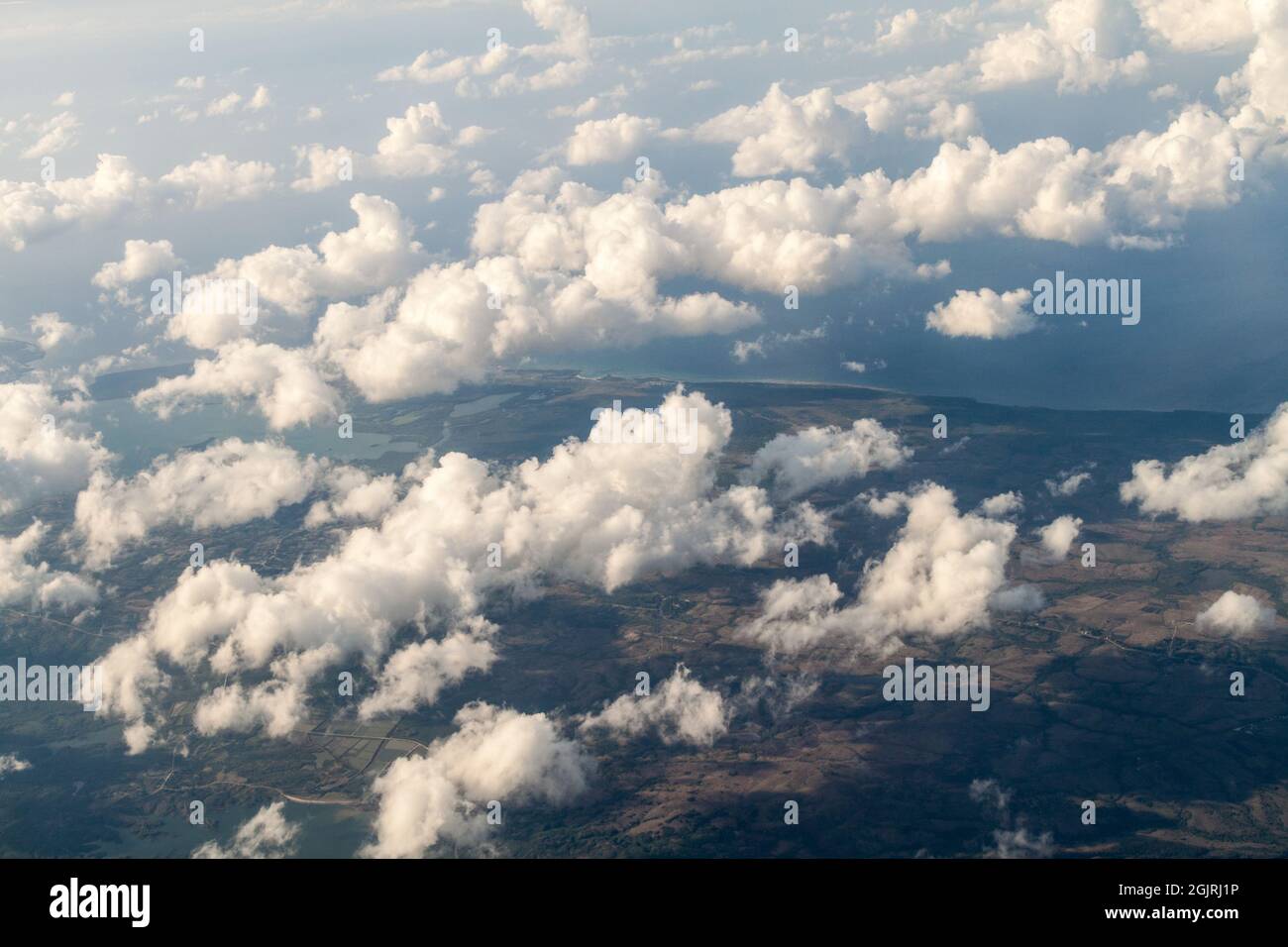 Aerial view of the northern coast of Cuba Stock Photo - Alamy
