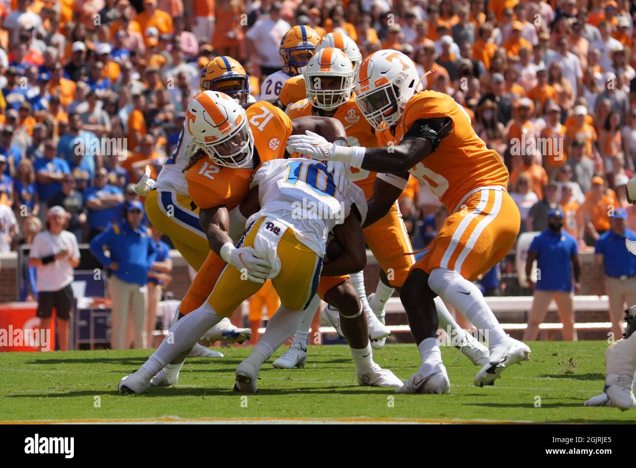 September 11, 2021: Tennessee Volunteers defensive back Tamarion ...
