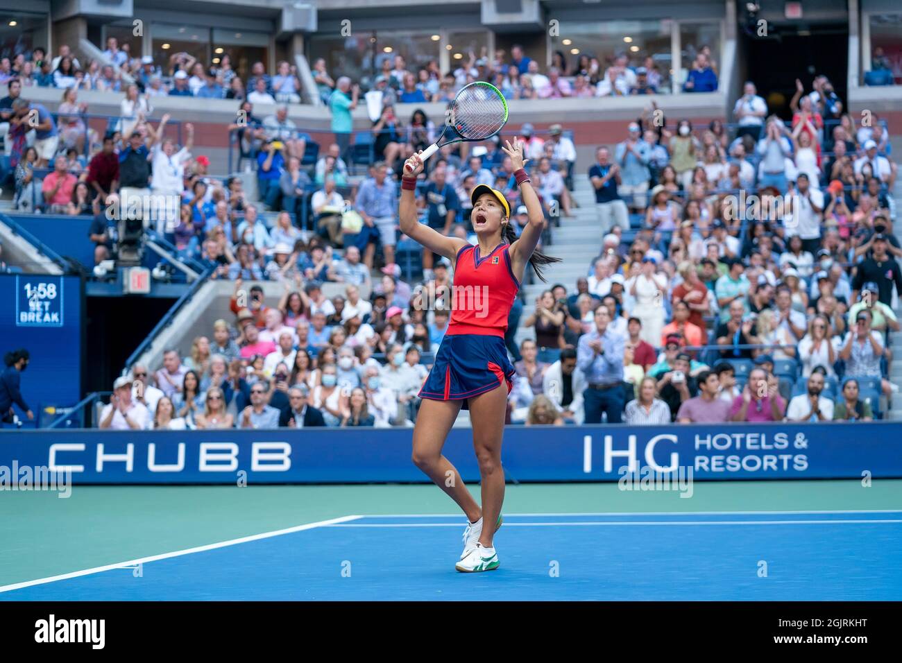 Emma raducanu wins us open hi-res stock photography and images - Alamy