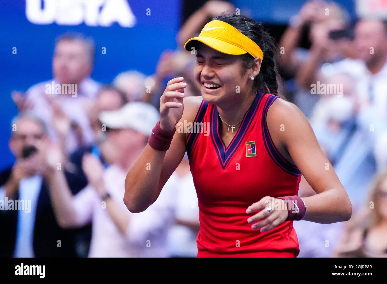 Flushing Meadow, United States. 11th Sep, 2021. Emma Raducanu of Great ...