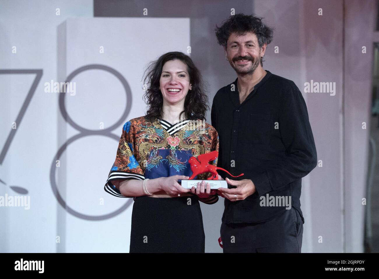 Director George Chiper Lillemark and Monica Stan receive the Lion of ...