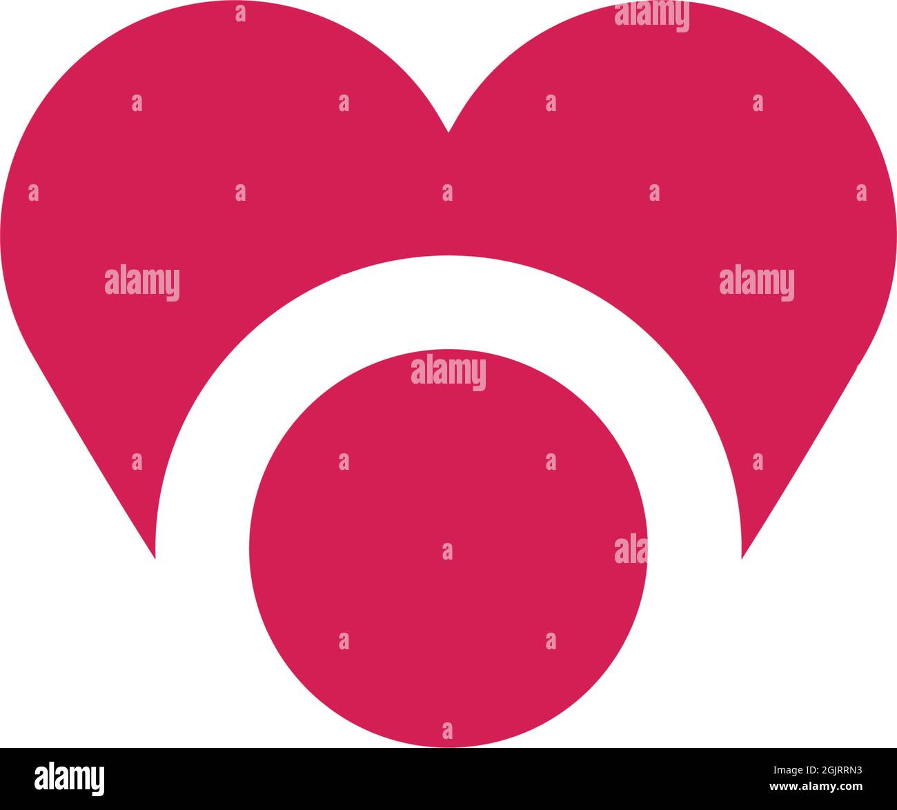 Love icon symbol logo design inspiration vector illustration template ...