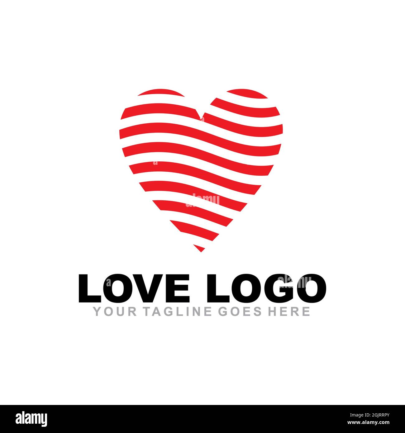 Love icon symbol logo design inspiration vector illustration template ...