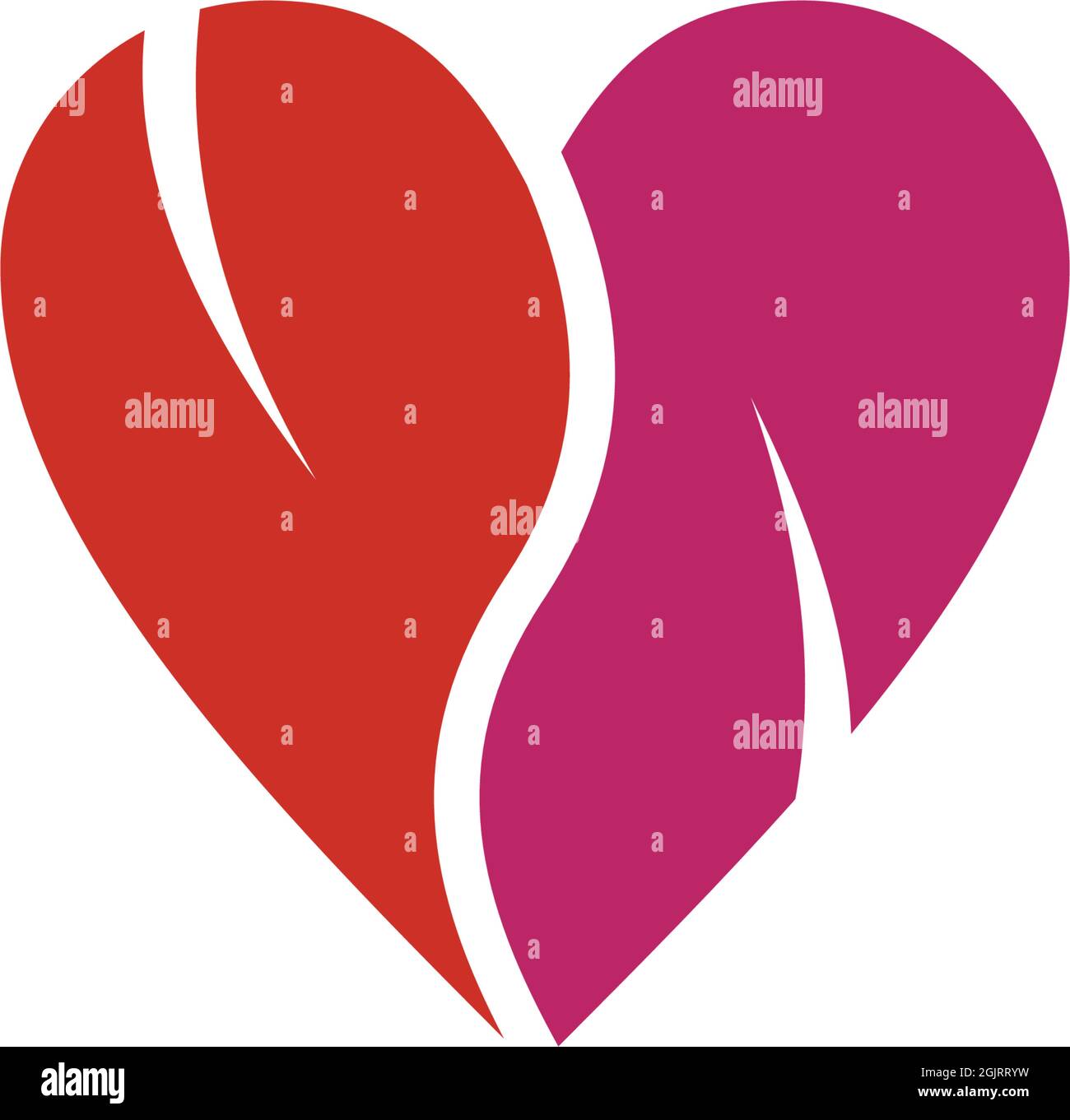 Love icon symbol logo design inspiration vector illustration template ...