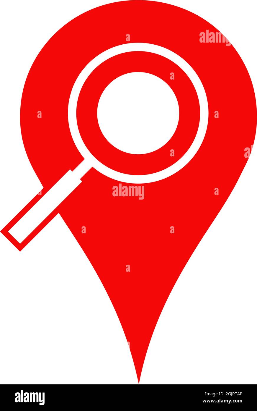 Pin location icon logo design inspiration vector template Stock Vector ...