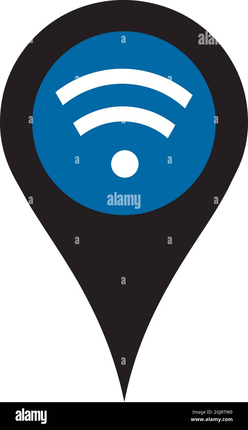 Pin location icon logo design inspiration vector template Stock Vector ...