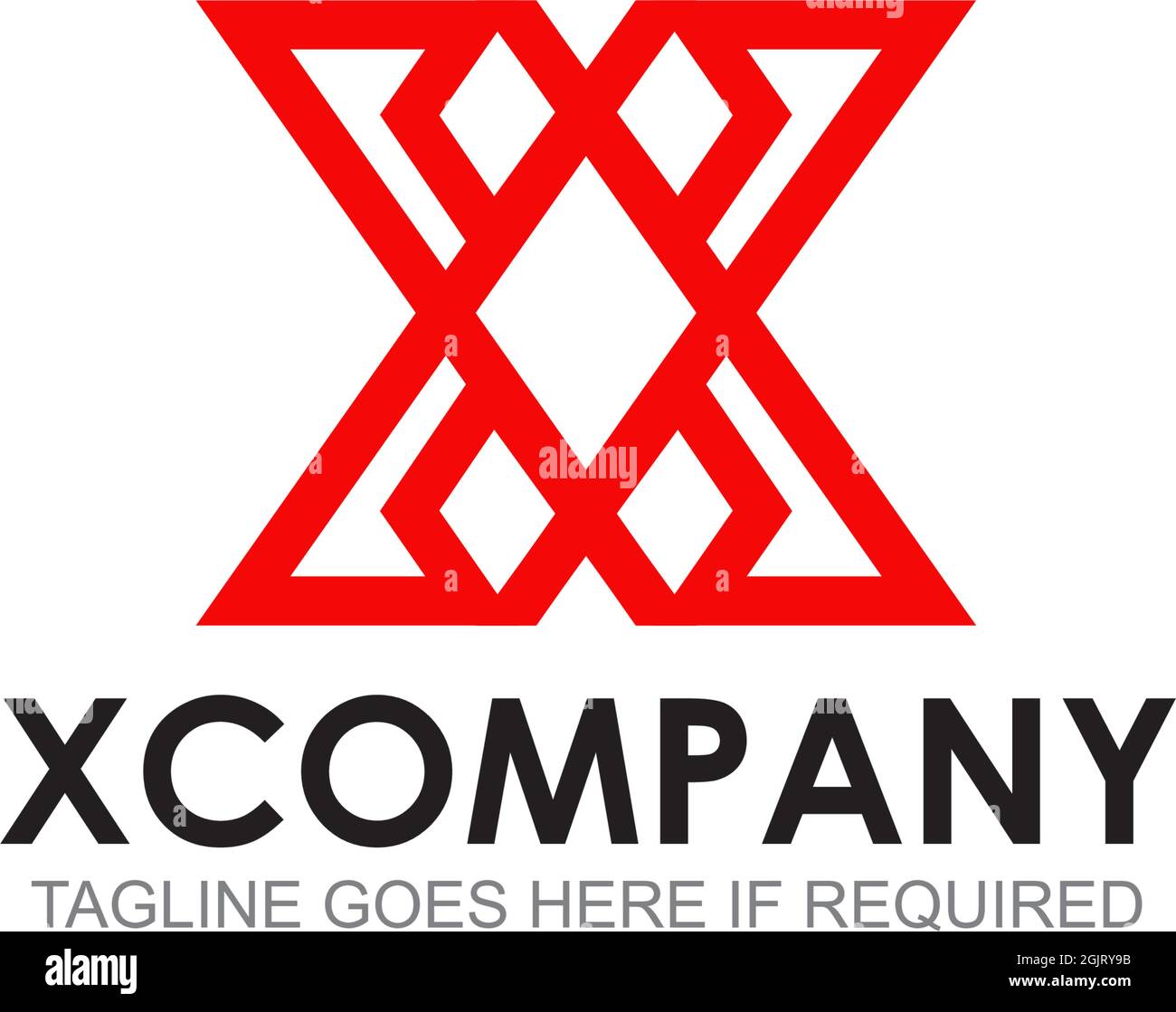 X letter initial icon logo design inspiration vector template Stock ...
