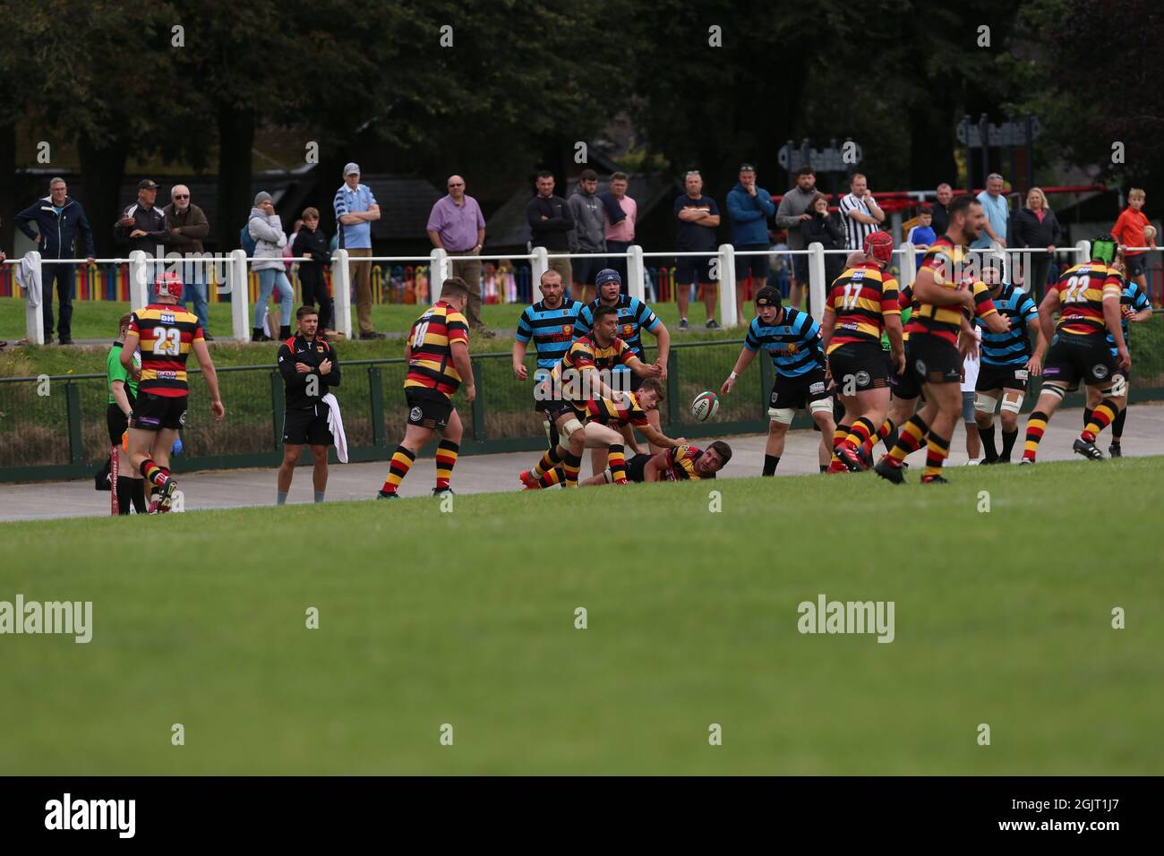 Carmarthen Quins RFC Stock Photo - Alamy
