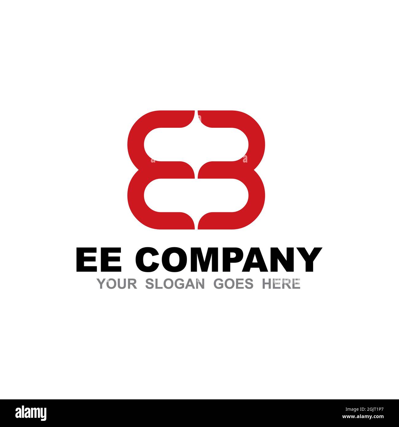 EE letter initial icon logo design inspiration vector template Stock ...