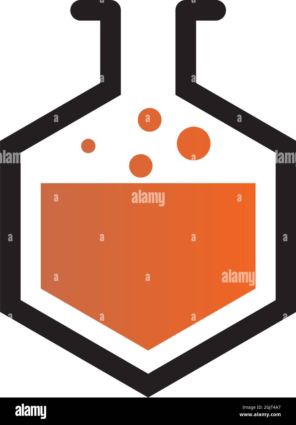 Lab icon logo design vector illustration template Stock Vector Image ...