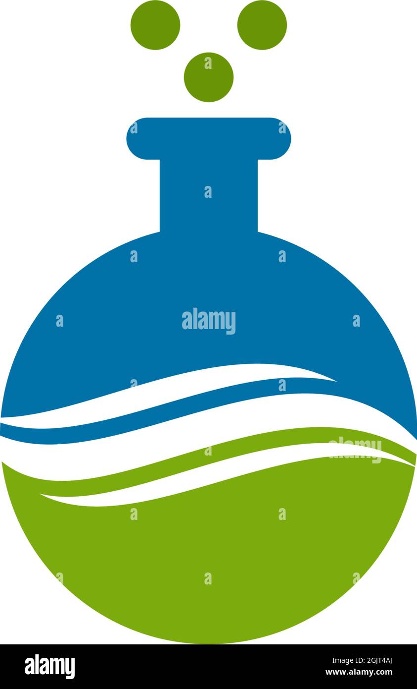 Lab icon logo design vector illustration template Stock Vector Image ...