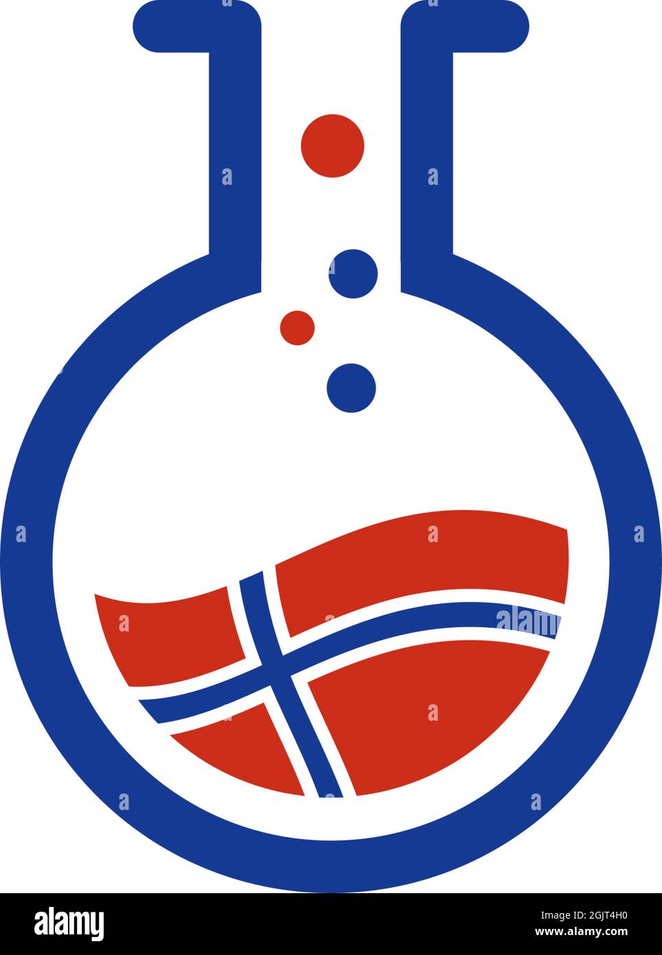 Lab icon logo design vector illustration template Stock Vector Image ...