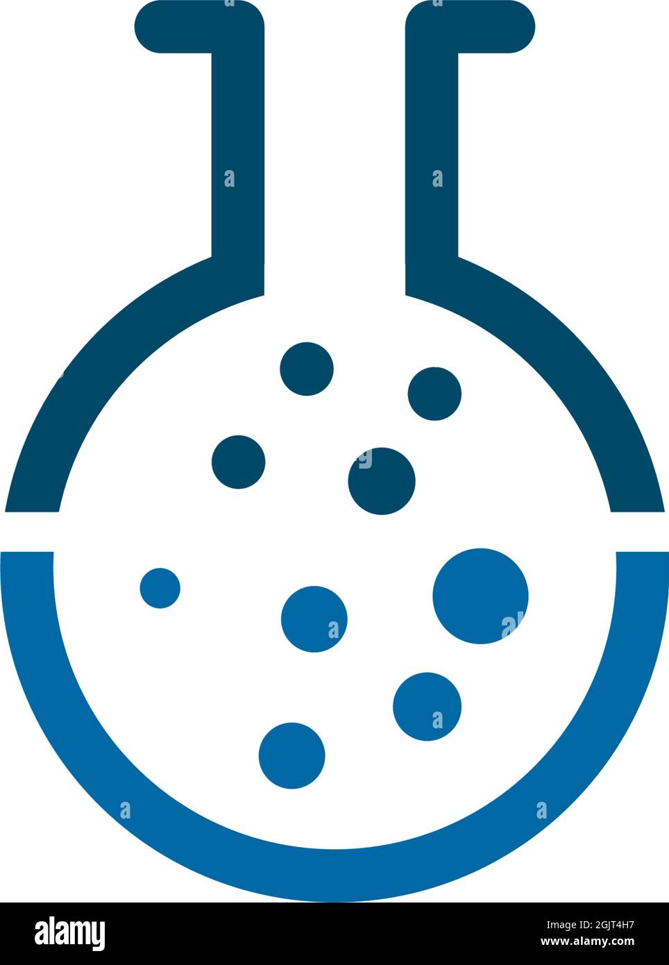 Lab icon logo design vector illustration template Stock Vector Image ...