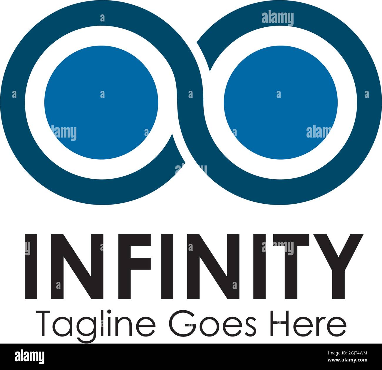 Infinity icon logo design inspiration vector template Stock Vector ...