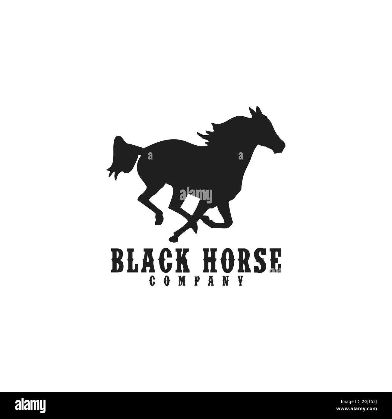 Horse icon logo design inspiration vector template Stock Vector Image ...