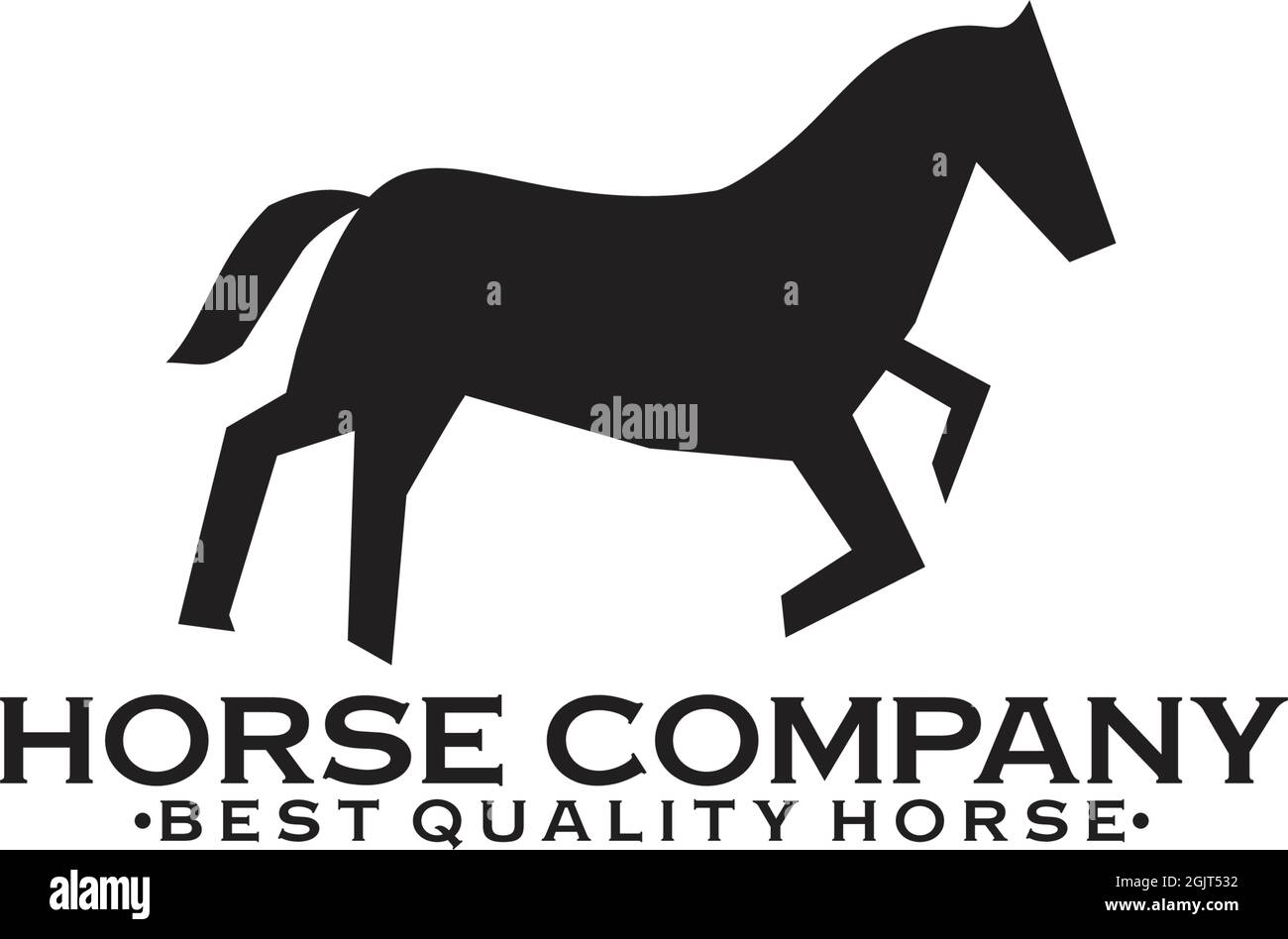 Horse icon logo design inspiration vector template Stock Vector Image ...