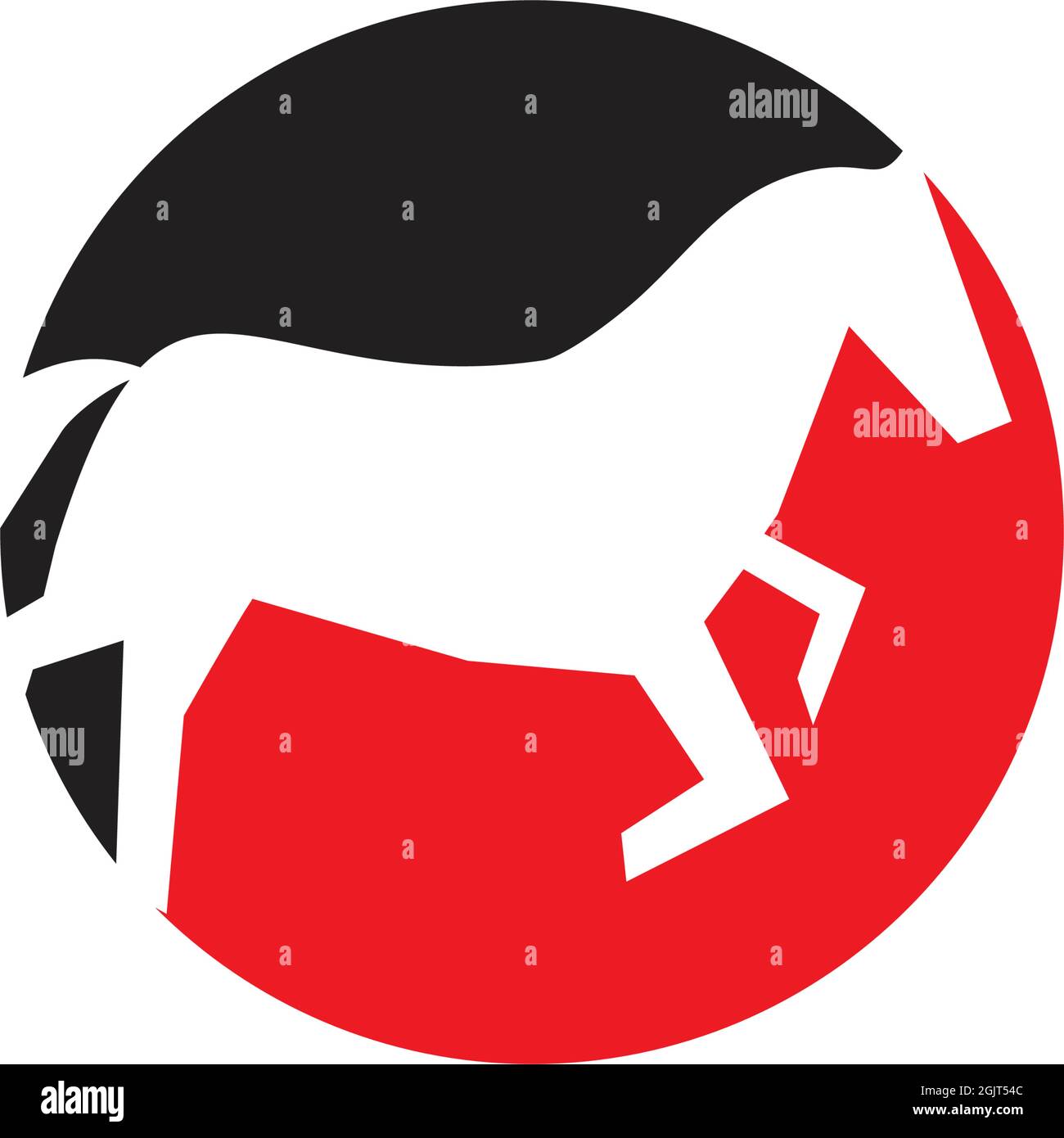 Horse icon logo design inspiration vector template Stock Vector Image ...