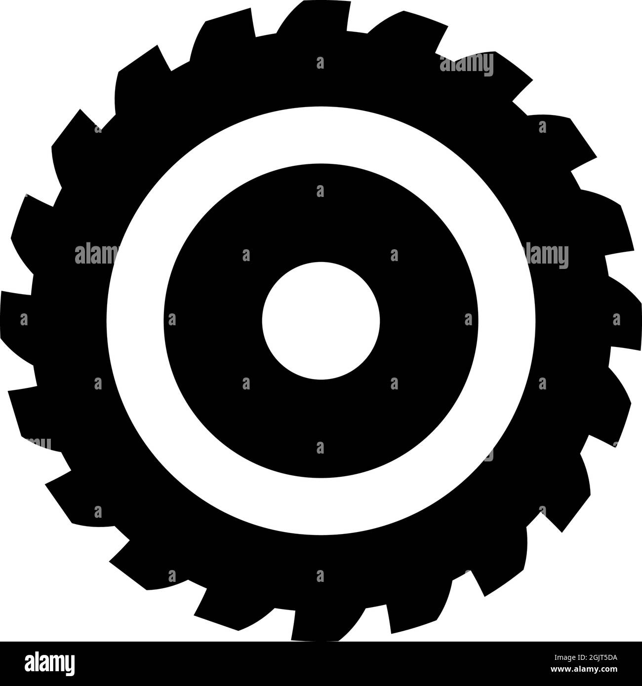 Sprocket icon design template illustration isolated Stock Vector Image ...