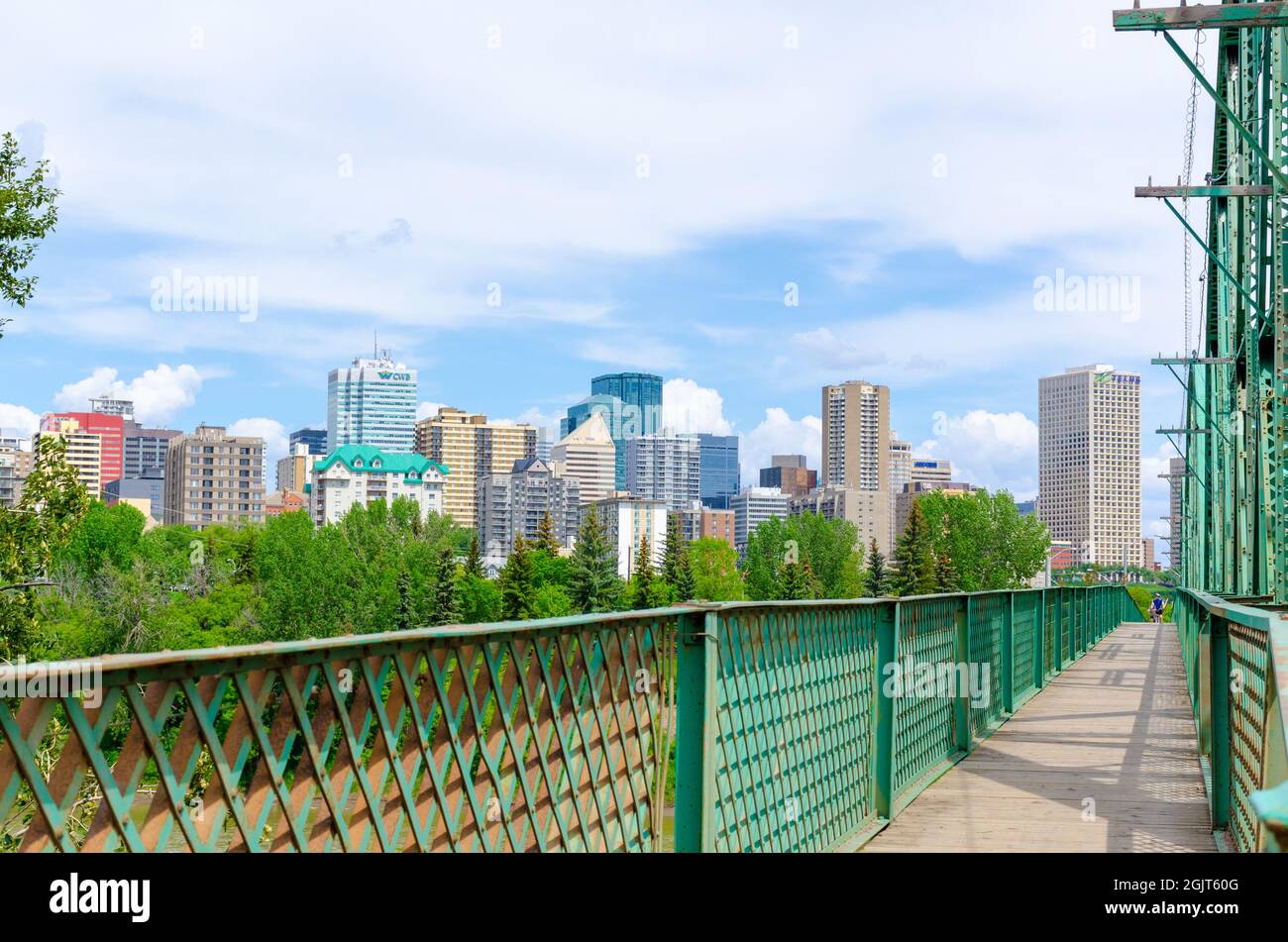 downtown city downtown, edmonton Stock Photo - Alamy