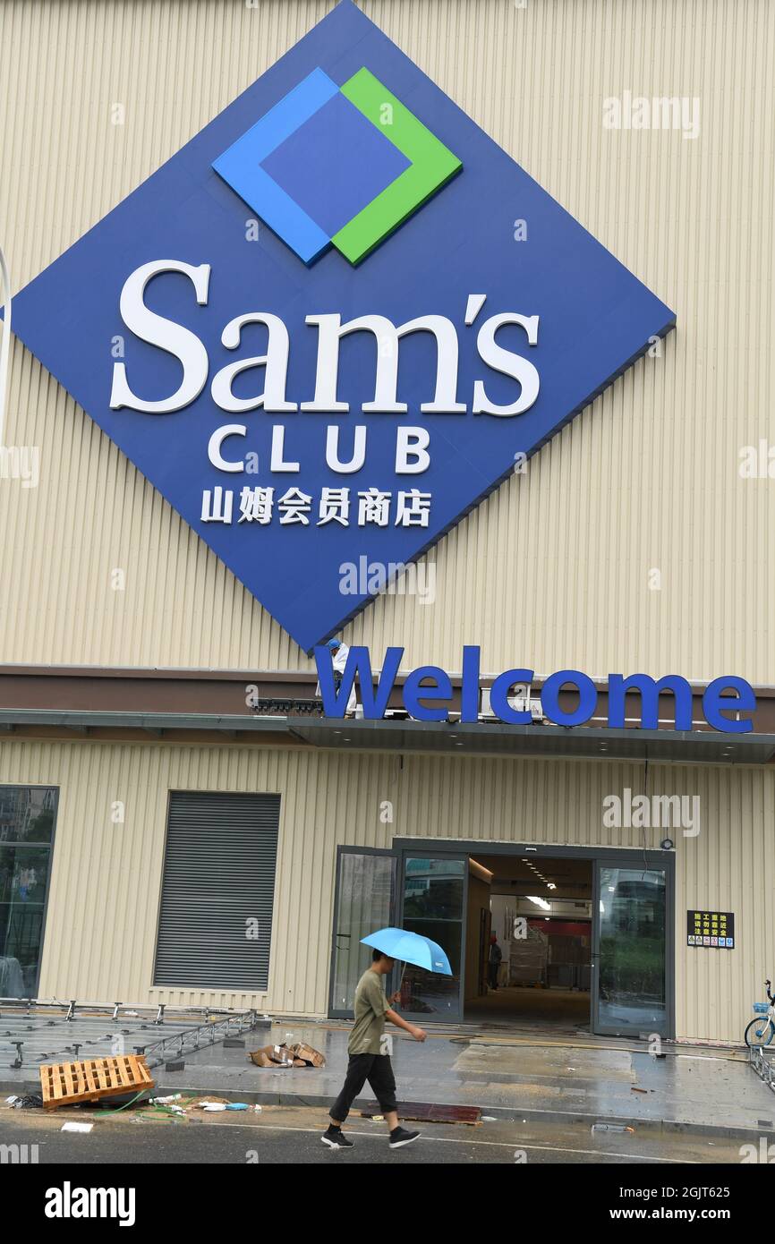 SHANGHAI, CHINA - SEPTEMBER 11, 2021 - A Sam's Club store of Wal-mart ...
