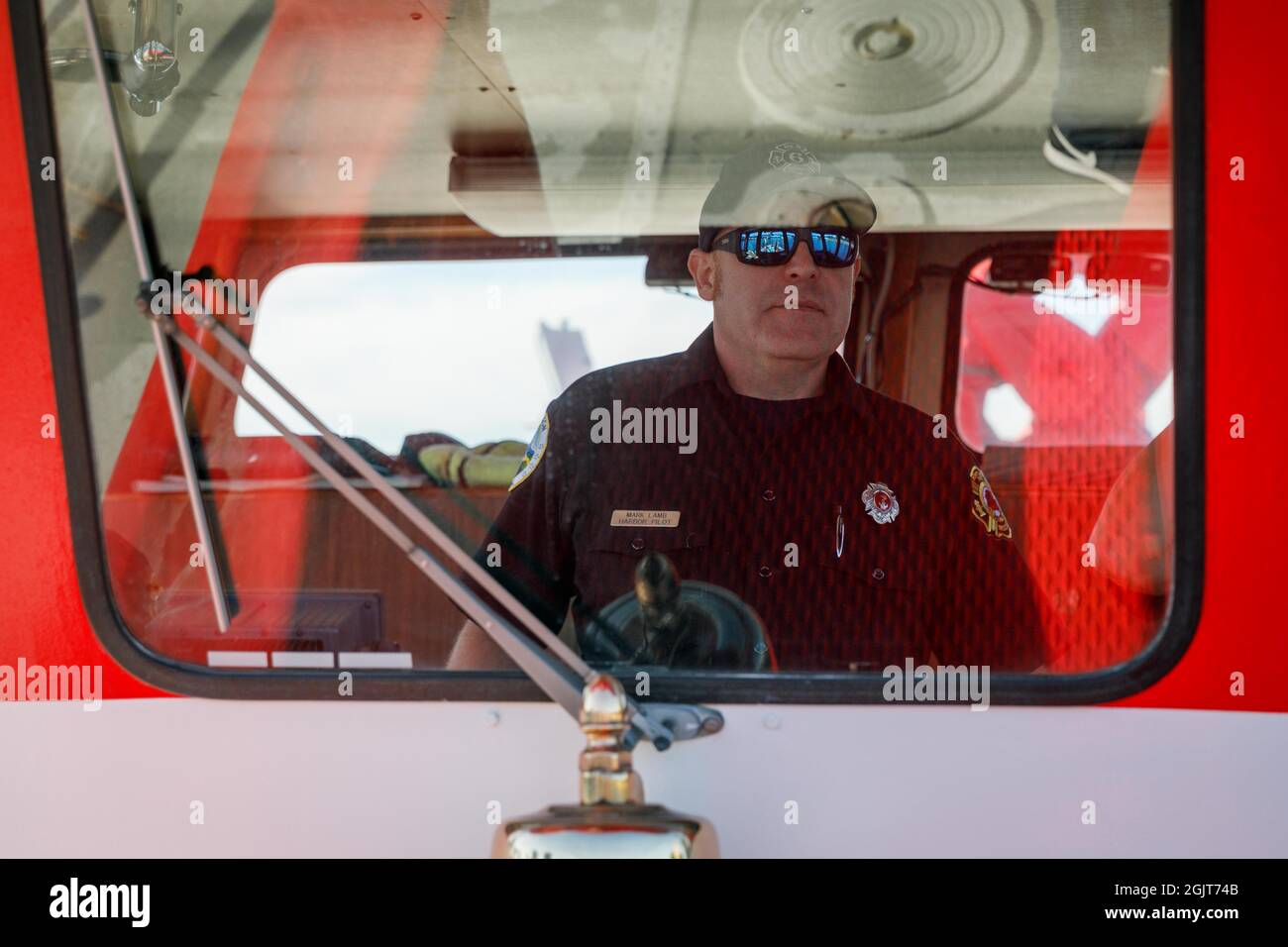 Mark Lamb, a Portland firefighter, is also an emergency medical ...