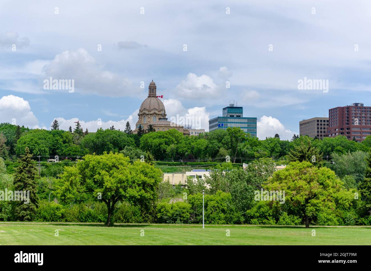 Alberta water fountains hi-res stock photography and images - Alamy