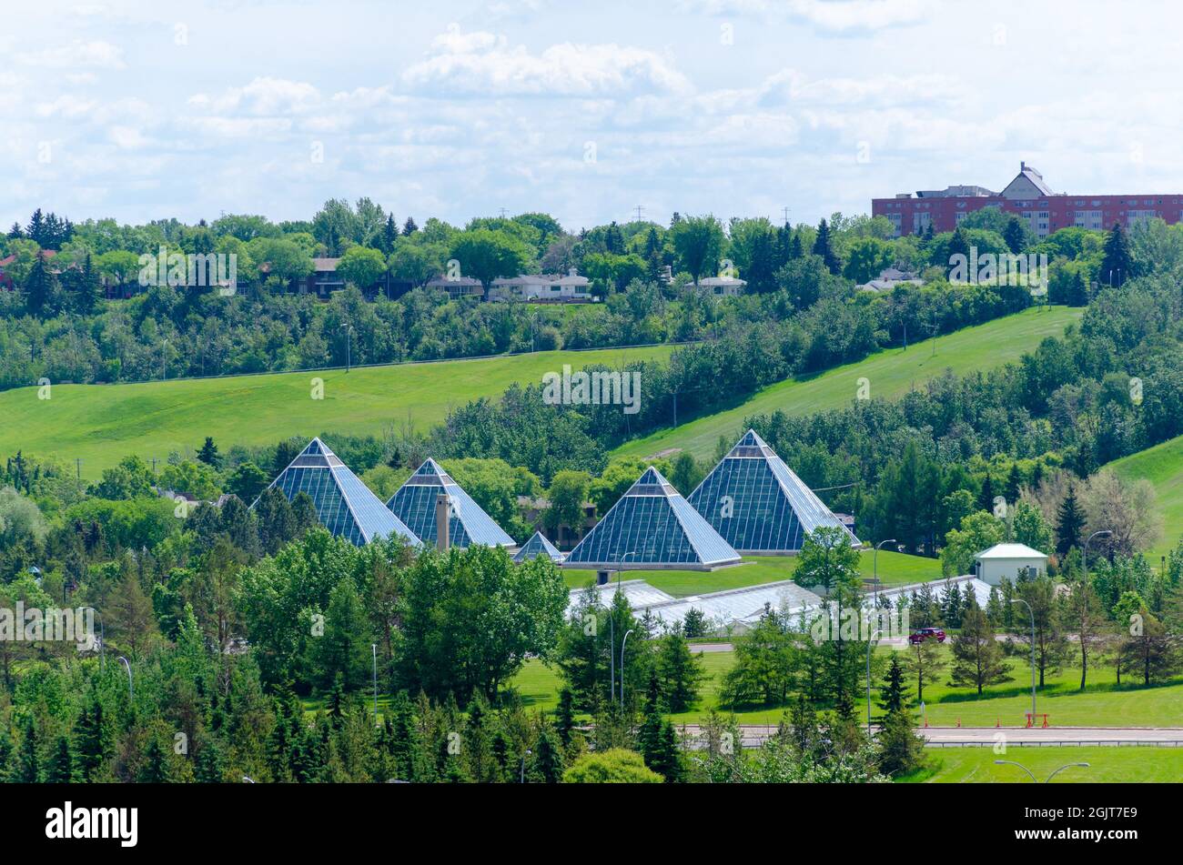 Muttart Conservatory, Edmonton, Alberta, Canada Stock Photo - Alamy