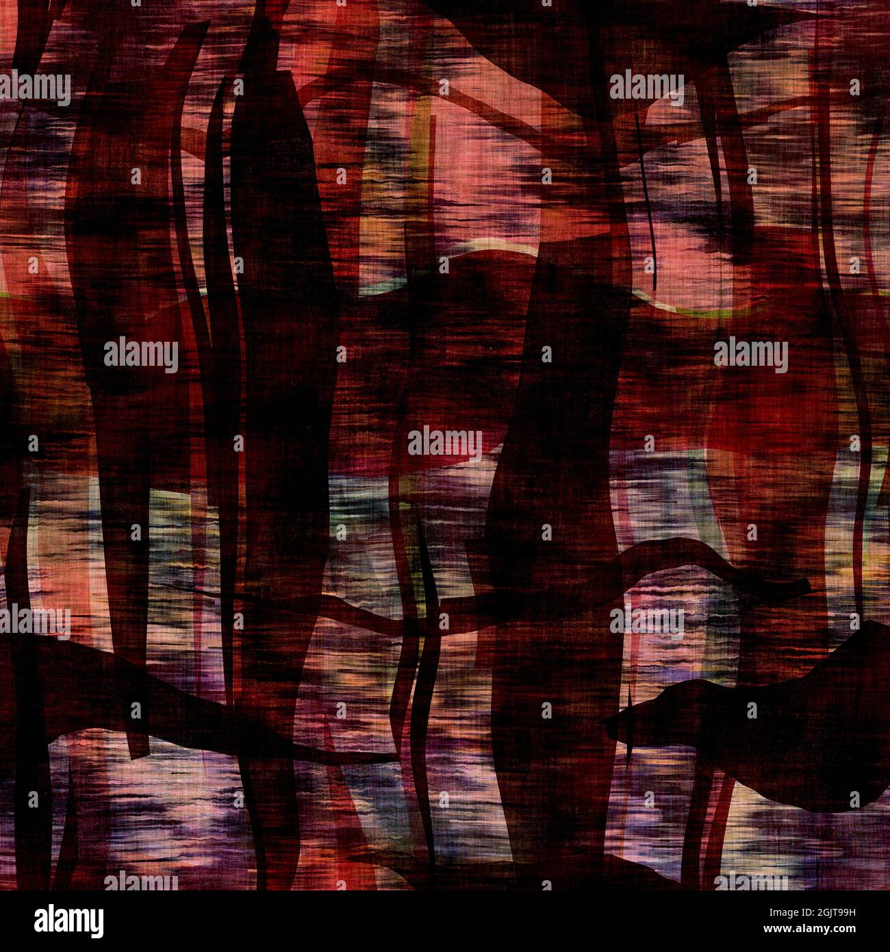 Funky camouflage space dyed style texture material. Seamless colorful ...