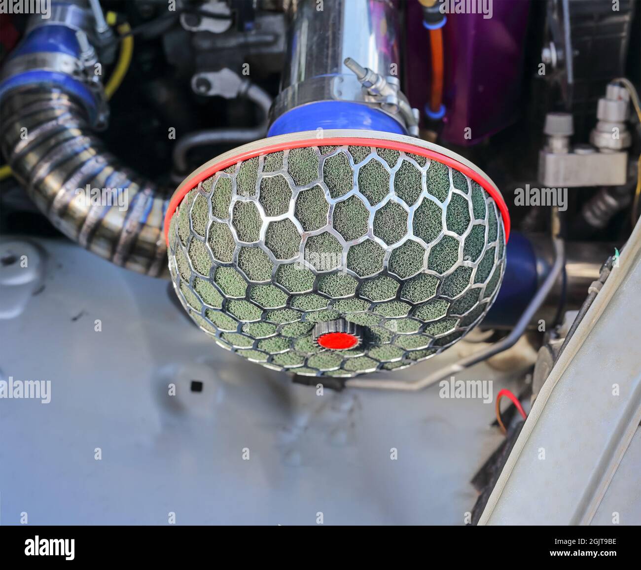 Race car air filter Stock Photo - Alamy