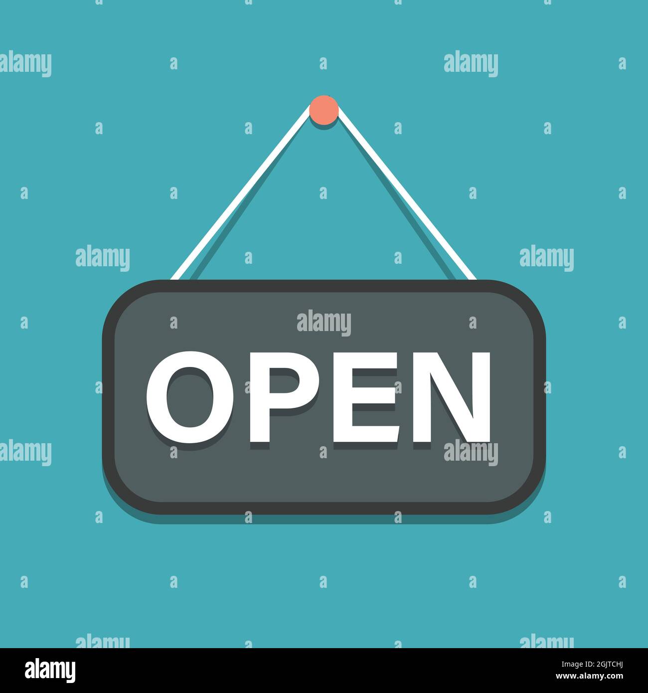 Front entrance sign logo Stock Vector Images - Alamy