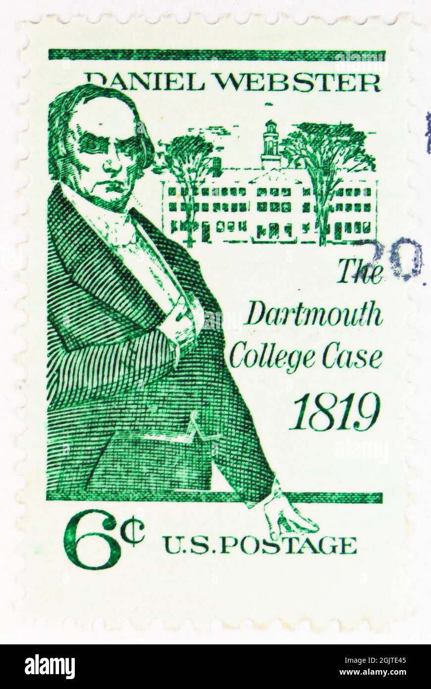 MOSCOW, RUSSIA - JUNE 09, 2021: Postage stamp printed in USA shows ...