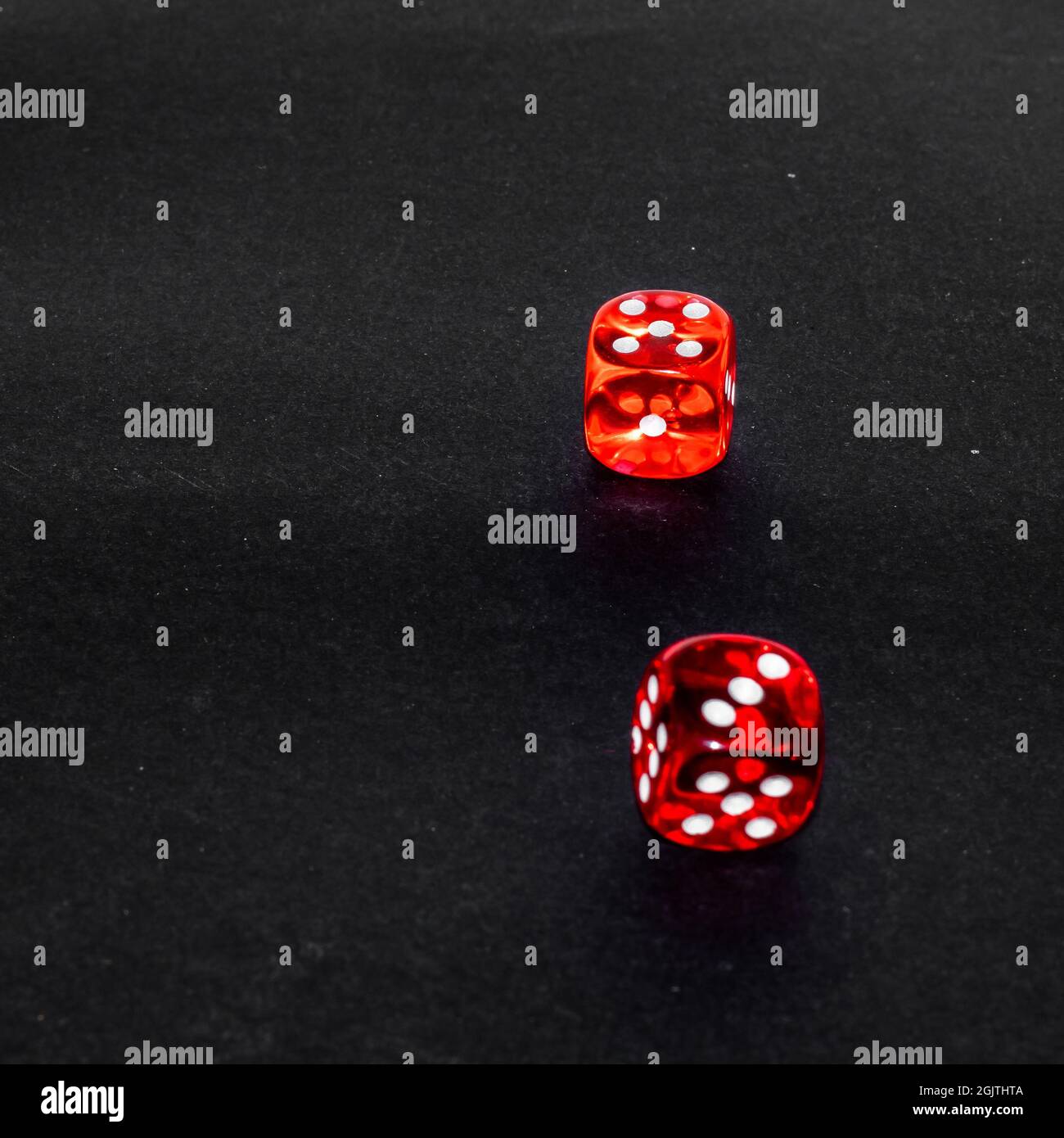 Transparent dice hi-res stock photography and images - Alamy