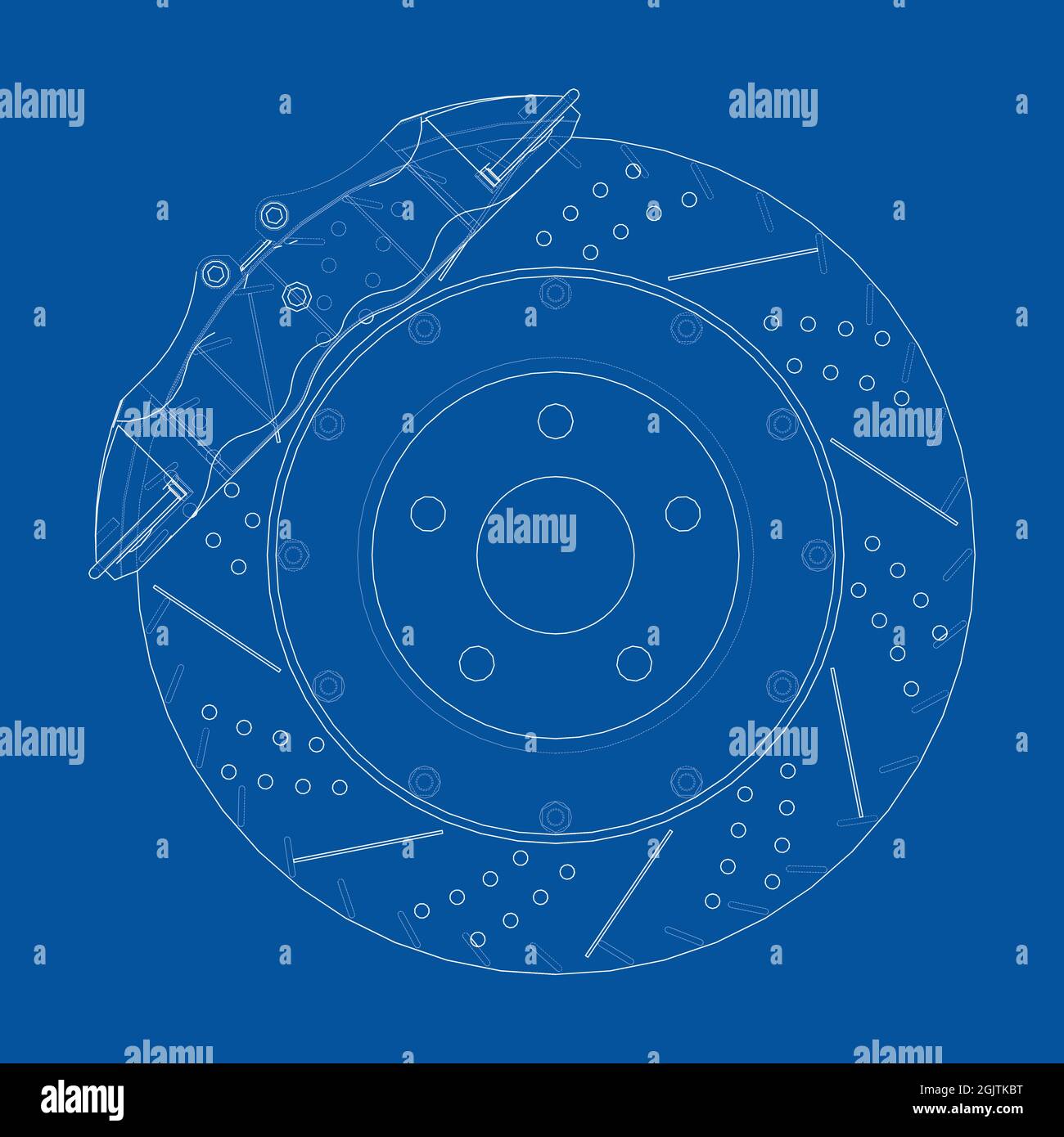 Brake disc outline. Vector Stock Vector Image & Art - Alamy