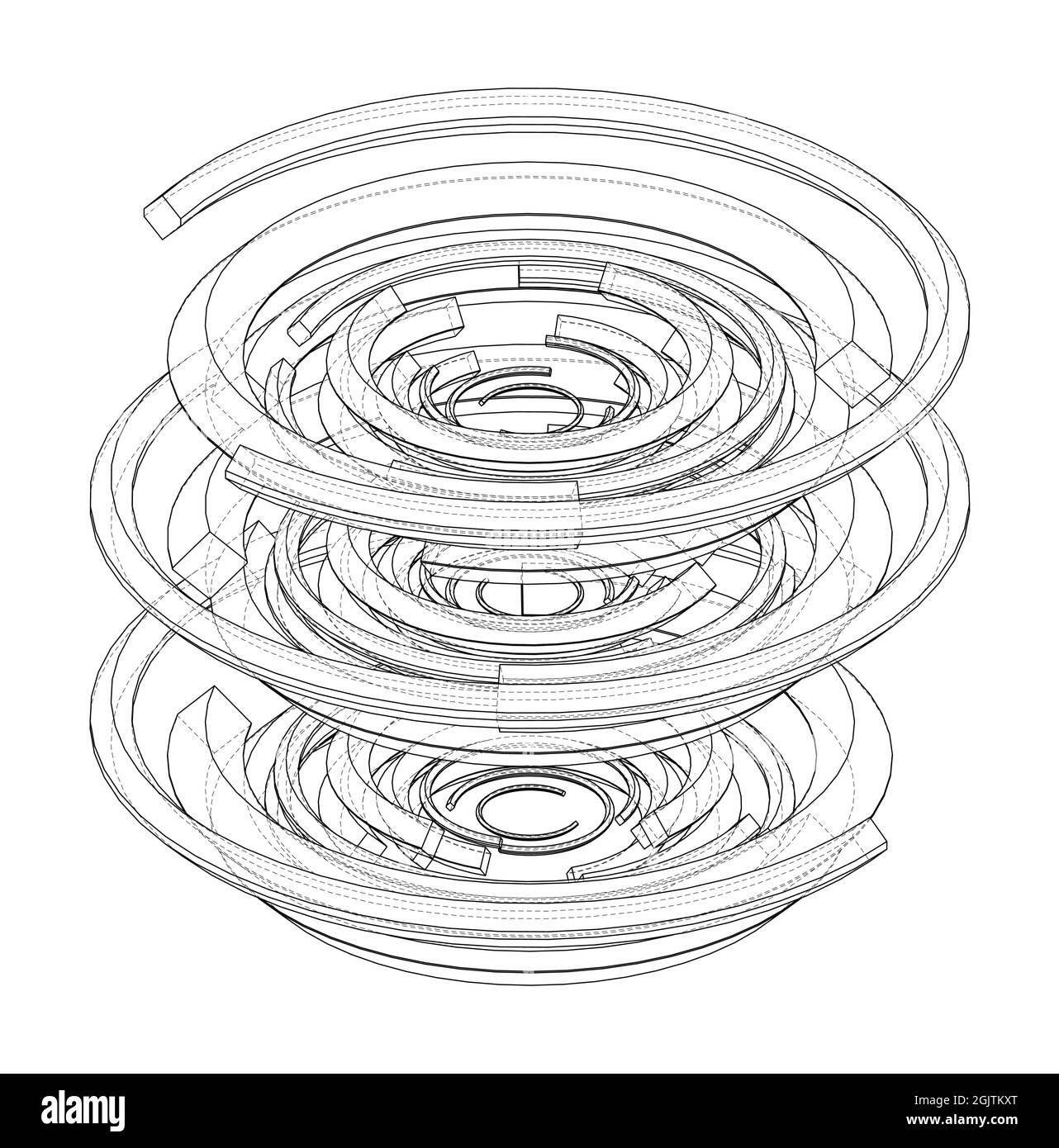 Concentric hud Stock Vector Images - Alamy